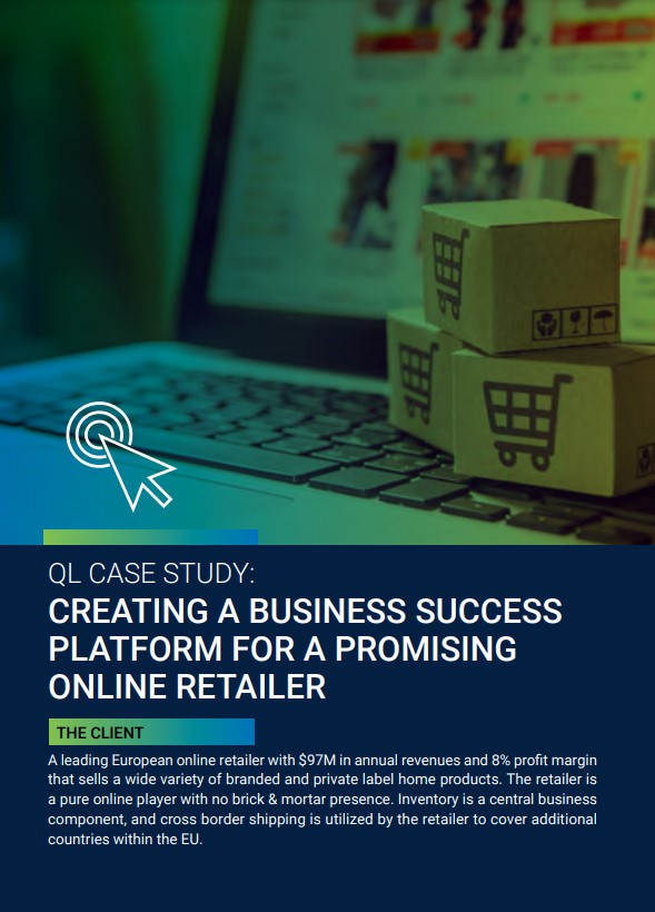 Online Retailer Case Study - Quicklizard